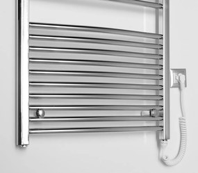 Aqualine ALYA otopné těleso oblé 600 x 1110 mm chrom LLC202