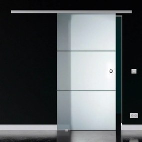Skleněné posuvné dveře 2 pruhy 775x2050mm