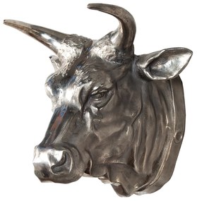 Dekorace Torus, 65 cm, stříbrná
