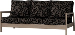 Potah na pohovku IKEA  Lillberg 3-místná nerozkládací barva hnědá látka pletený vzor, vzorované