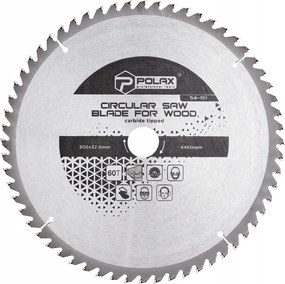 Kotoučová pila na dřevo 300 x 32.0/30.0 60Т Polax