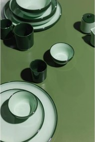 Zelená miska z kameniny 710 ml Duo – ONA