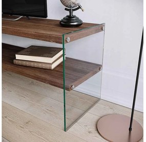 Designový TV stolek Dalida 120 cm vzor ořech