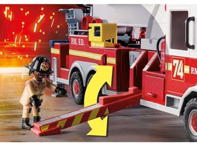 Playmobil Playmobil 70935 Hasičské auto: US Tower Ladder