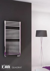 Isan Quadrat 1255 x 600 mm koupelnový radiátor bílý