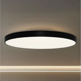 LED Stropní svítidlo LED/300W/230V 3000/4000/6500K pr. 120 cm černá