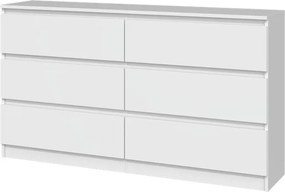 FALCO Komoda Malvína M6 140 bílá