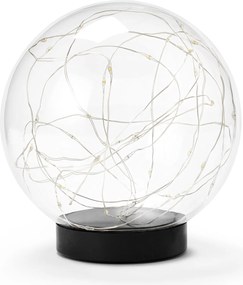 Tchibo - Skleněná koule s LED - barva: transparent