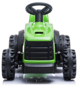 Elektrické autíčko Mini traktor s přívěsem zelené