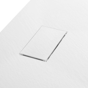 CERANO - Sprchová vanička obdélníková Gusto - bílá matná - 100x80 cm