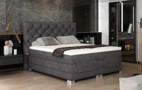 postel boxspring CLOVER  s elektr.polohováním - Dora 95/140x200cm