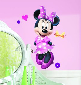 Samolepka na zeď s Disney motivem MYŠKA MINNIE