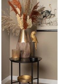 Zlatá dekorační váza s patinou Dineke – 22x38 cm