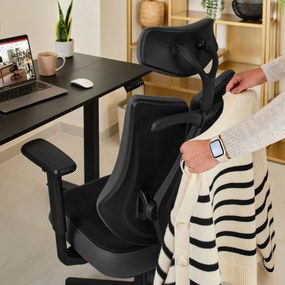 Ergonomické křeslo Loano – Černé