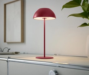 Tchibo - Bateriová stolní lampa s LED - barva: červená