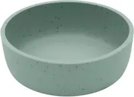 KikkaBoo Miska Platinum Silicone Sage / od 6 měsíců