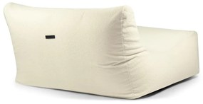 Krémový sedací vak z textilie bouclé Sofa Lounge – SLOWDOWN