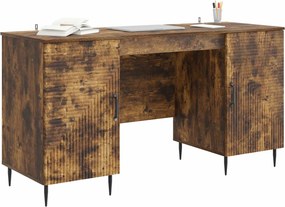 Stůl Kouřový dub 142,5 x 50 x 75 cm Kompozitní dřevo 3414608