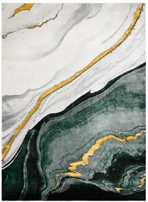Dywany Łuszczów AKCE: 140x190 cm Kusový koberec Emerald 1017 green and gold - 140x190 cm