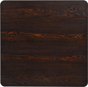 Bistro stůl MDF a ocel čtvercový 80 x 80 x 75 cm 245611