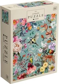 INTERDRUK Puzzle Tajná zahrada / 2000 dílků / rozměr 96 × 68 cm