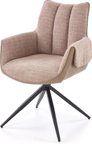 HALMAR K579 židle hnědá
