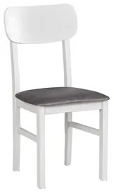 Jídelní židle Leo 3 Bílá Tkanina 11B