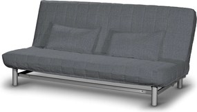 Potah na pohovku IKEA Beddinge krátký barva šedá látka pletený vzor