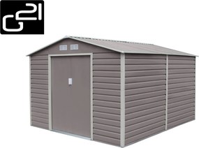 G21 Zahradní domek GAH 884 - 277 x 319 cm, šedý