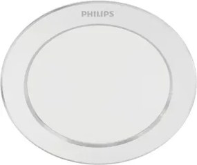 Philips Diamond bílá / Podhledové LED svítidlo / 3,5W / 300lm / 2700K