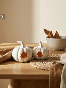 Sinsay - Stojící dekorace ve tvaru dýní 2 pack - vícebarevná