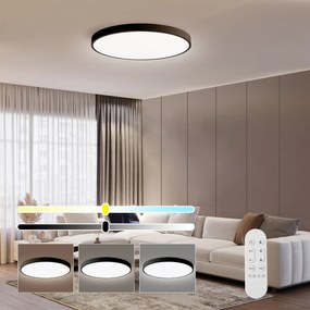 Immax NEO LITE SEMPLICI Smart strop svítidlo černé 60cm 60W 4500 lm Tuya WiFi  BEACON