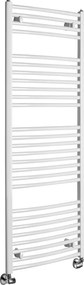 Aqualine Sapho, ORBIT otopné těleso s bočním připojením 450x1320 mm, 594 W, bílá