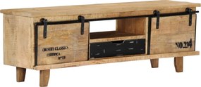 vidaXL TV stolek 120 x 30 x 40 cm masivní mangovníkové dřevo [249873]