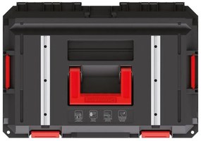 Kufr na nářadí XEBLOCCK TECH 54,6 x 38 x 19,4 cm černo-červený