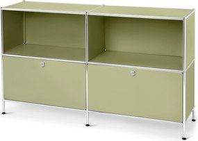 Tchibo - Kovová odkládací skříňka »Cn3 Kids« se 2 zásuvkami - barva: zelená