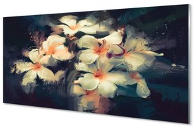 Obraz na skle Obraz květin 100x50 cm