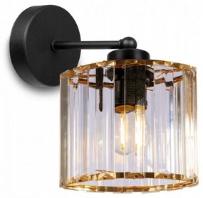 Výrazná nástěnná lampa Art-Deco Glass