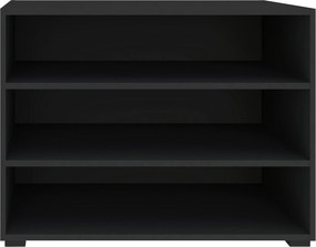 XXXLutz REGÁL, antracitová, 91/67/40 cm Hom`in - Šatní skříně - 002647010016