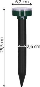 Solární plašiče krtků SPRINGOS GA0072 sada 4 ks
