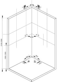 NIKIDO Sprchový parní box RELAX 90x90x215 (CS99)