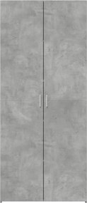 Skříň highboard betonově šedá 80x42,5x185 cm kompozitní dřevo 3281437
