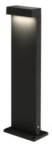 Venkovní difuzně svítící sloupek Palos Carré Outdoor 1.0 Barva: Černá, Výška: 300 mm