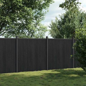 Plotový dílec šedý 353 x 186 cm WPC 3282790