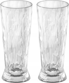 Sklenice na pivo Club No. 10, superglas, 2 x 300 ml, Koziol