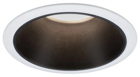 Paulmann 93394 Cole, bodovka v bílo-černé úpravě, 1x10Wmax GU10, prům. 8,8cm, IP44