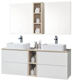 Mereo Aira koupelnová skříňka s keramickým umyvadlem 121 cm šedá CN733