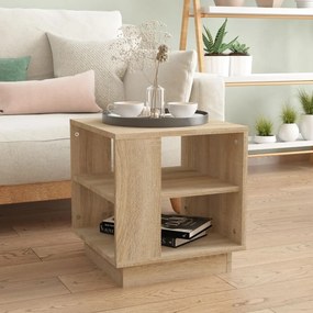 Konferenční stolek dub sonoma 40 x 40 x 43 cm kompozitní dřevo - Default Title