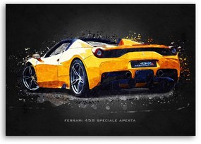Gario Obraz na plátně Ferrari 458 Aperta - Gab Fernando Rozměry: 60 x 40 cm