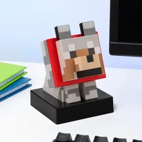 Paladone Icon Light Vlk Minecraft / Stolní lampa / 11 cm / 2x AAA bate